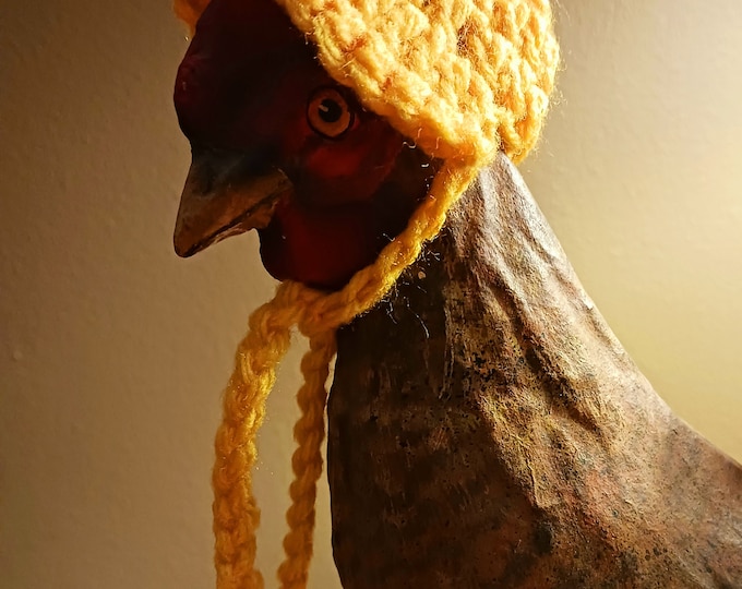 Crochet Hen Bonnet - Etsy