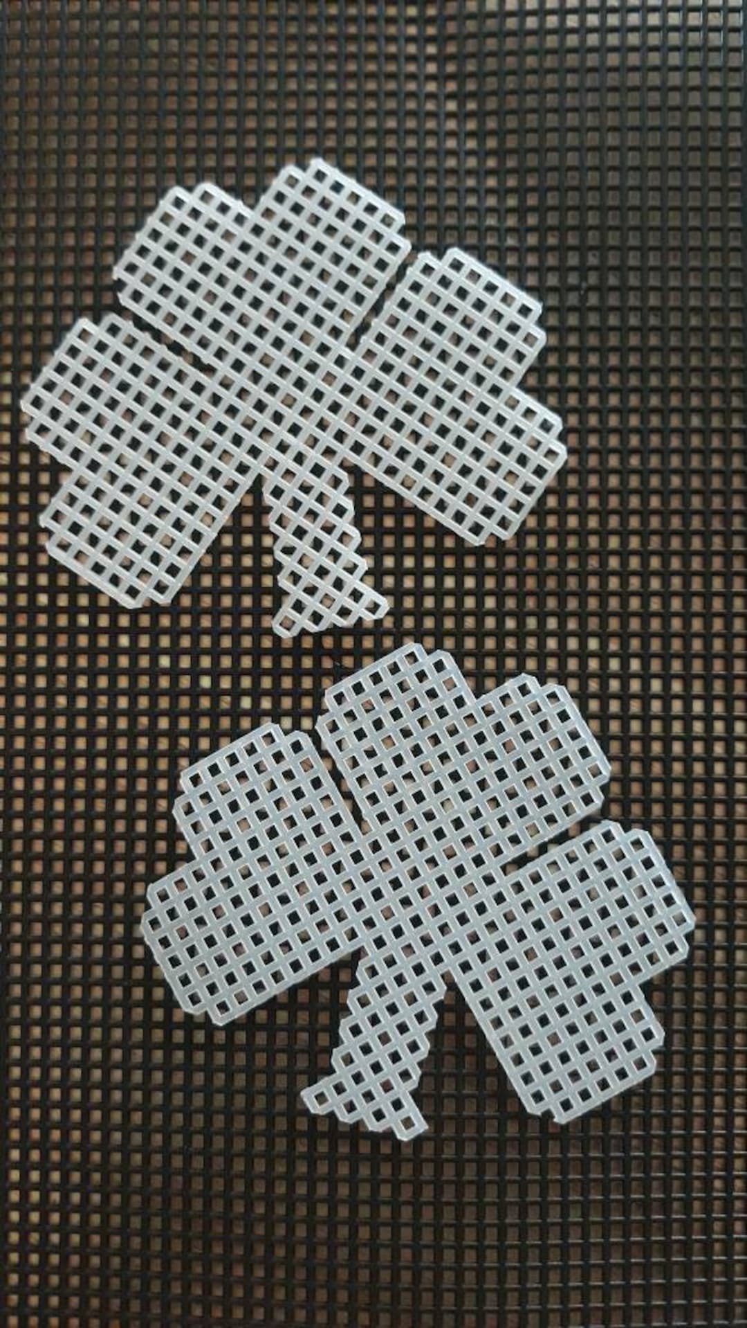 Plastic Canvas Shamrock Plastic Canvas Cutouts - Etsy