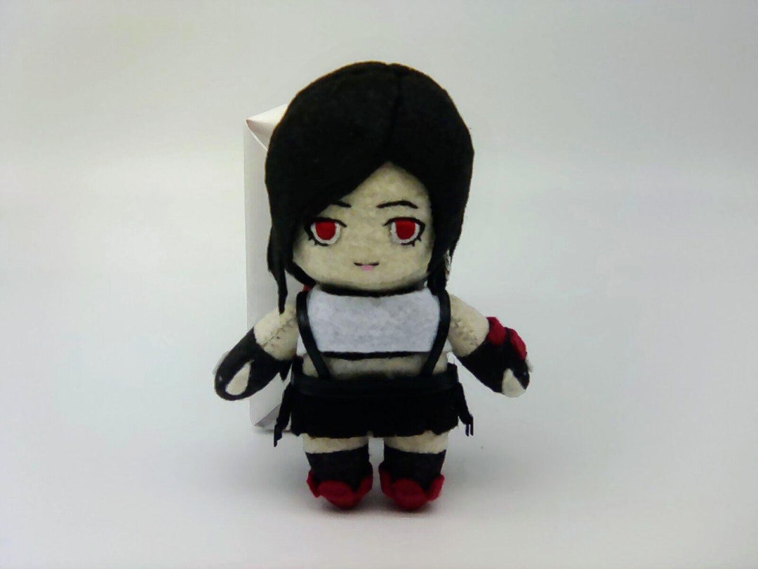 Final Fantasy 7 Mini Tifa Lockhart Doll MADE TO ORDER Handmade Felt ...