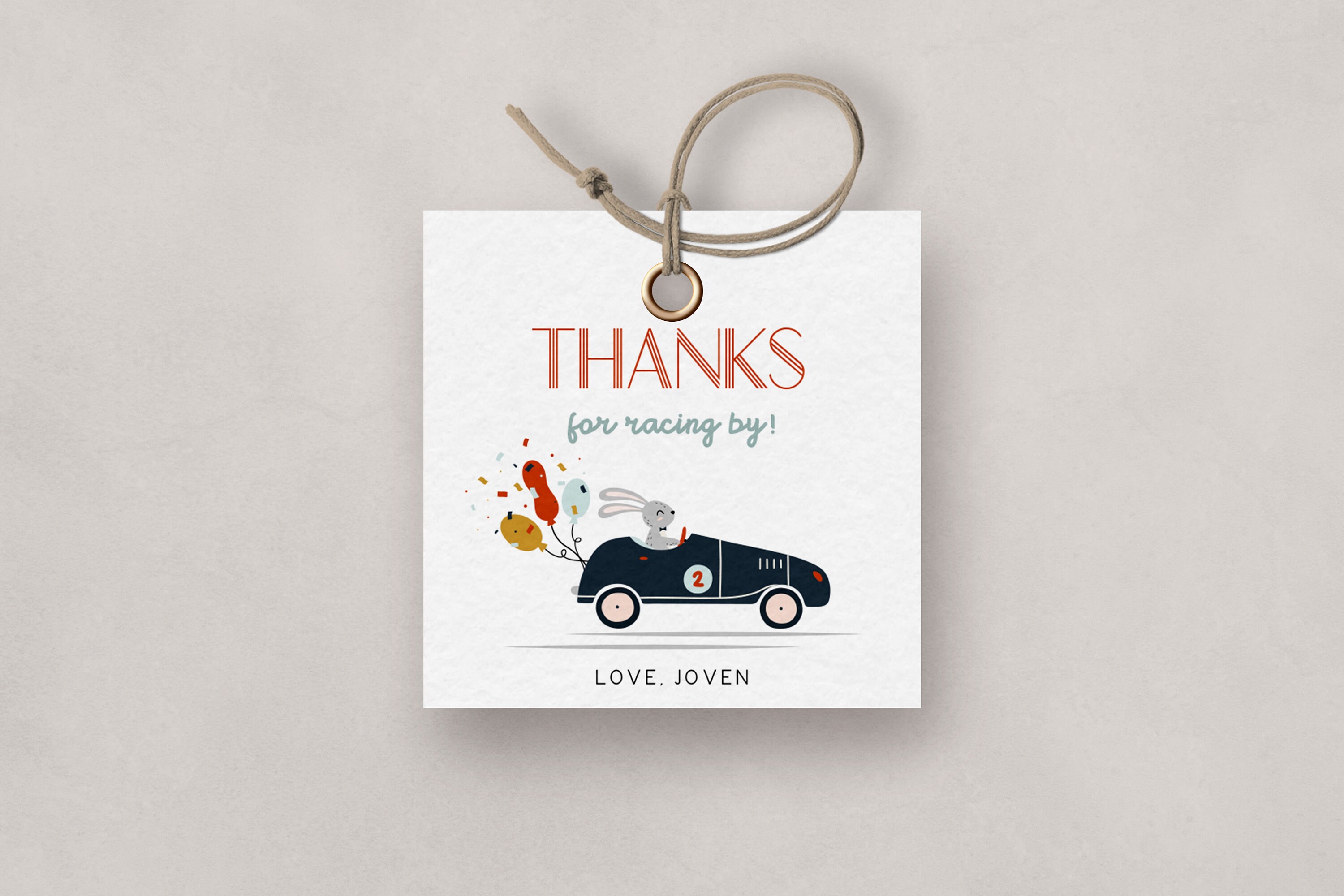 Favor Sign Race Car Birthday - Etsy