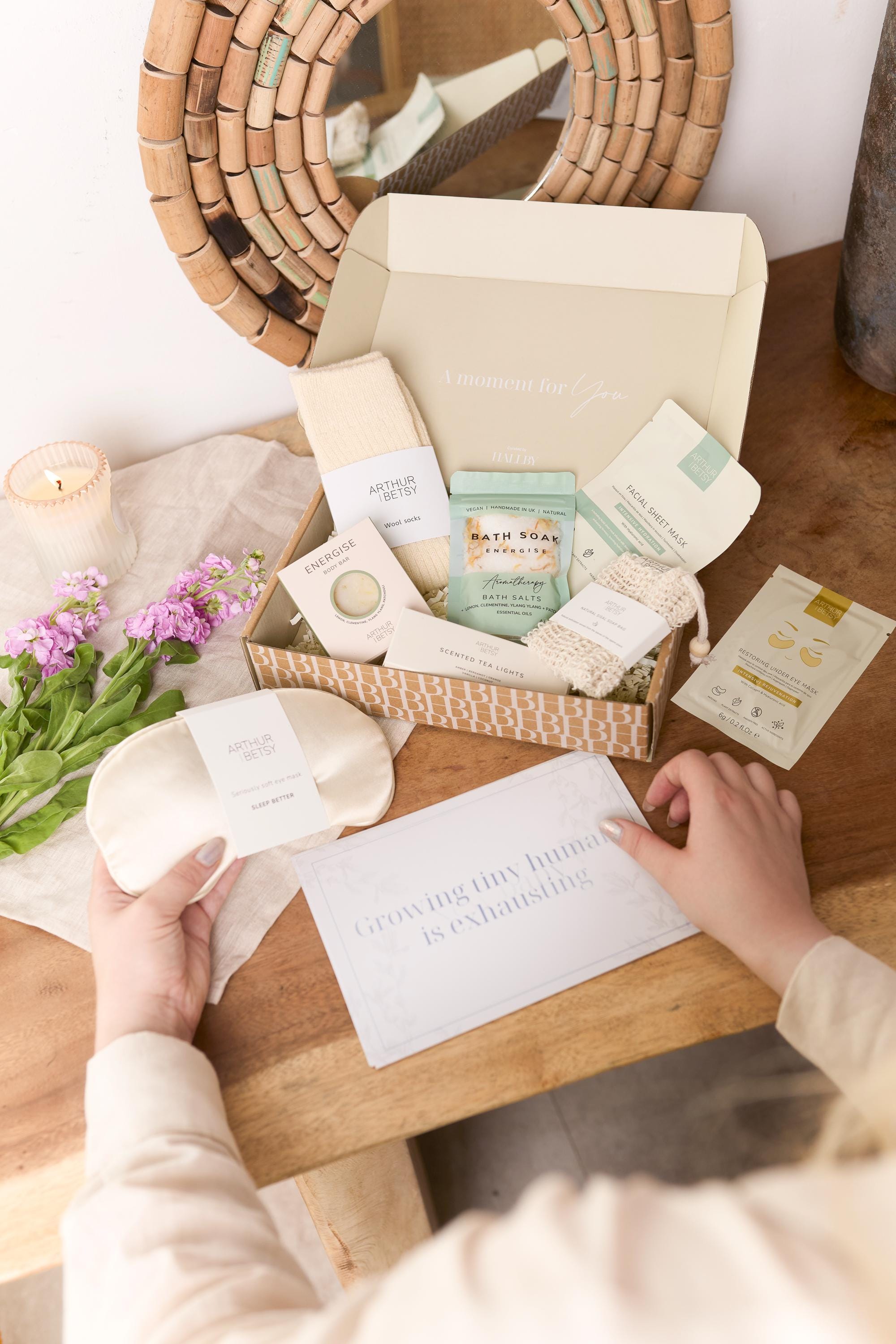 Pregnancy Pamper Hamper - Mum to Be Box, Maternity Gift Sets, Self Care ...