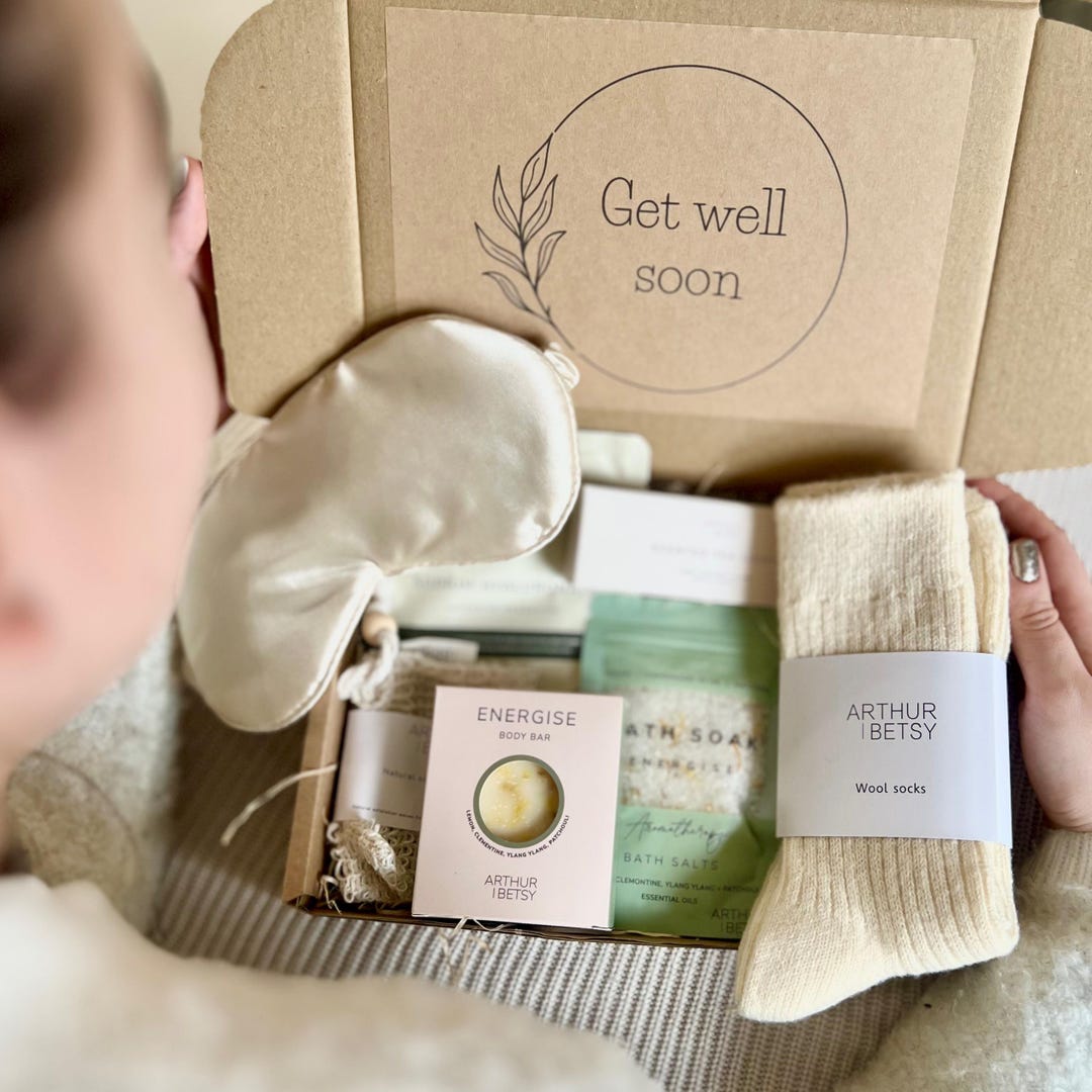 Get Well Soon Gift, Hug in a Box, Get Well Soon Care Package, Feel ...
