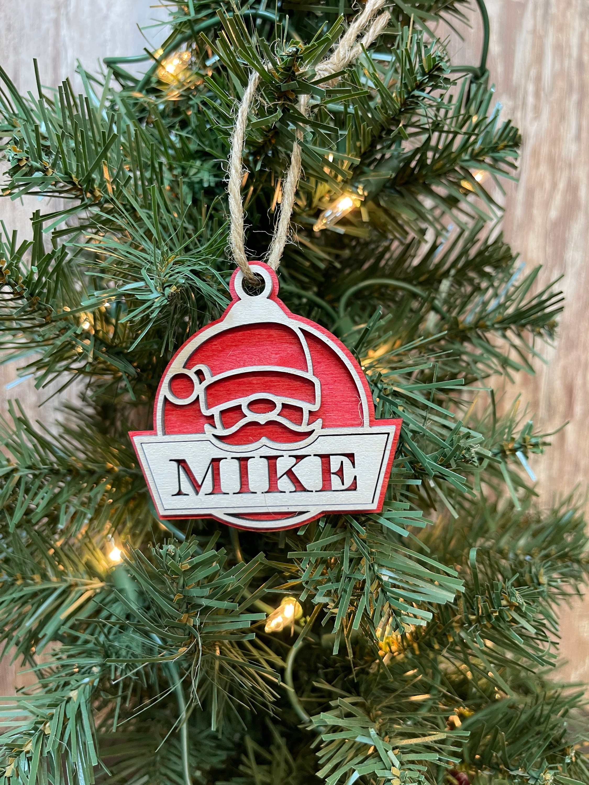 Customized Christmas Character Ornament 3 Styles - Etsy