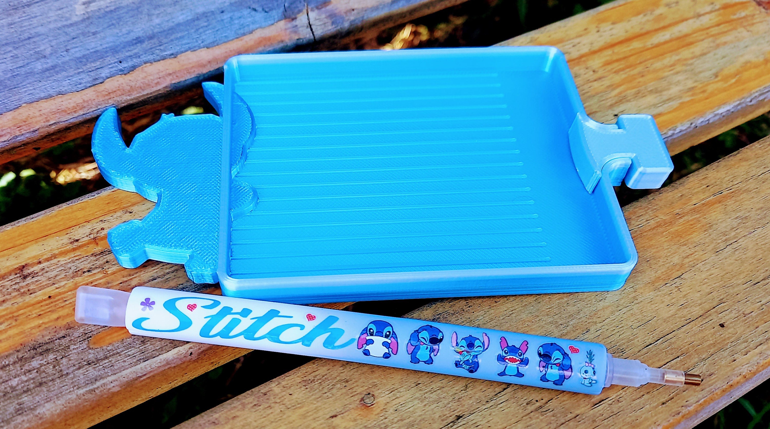 Stitch Pen and Tray Set - Etsy