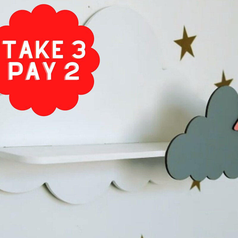 Cloud Shelf - Etsy