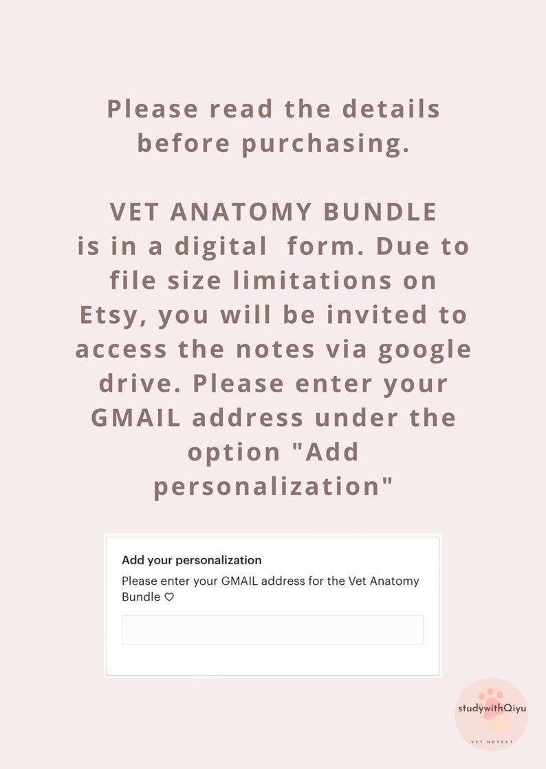 Vet Anatomy Bundle - Etsy