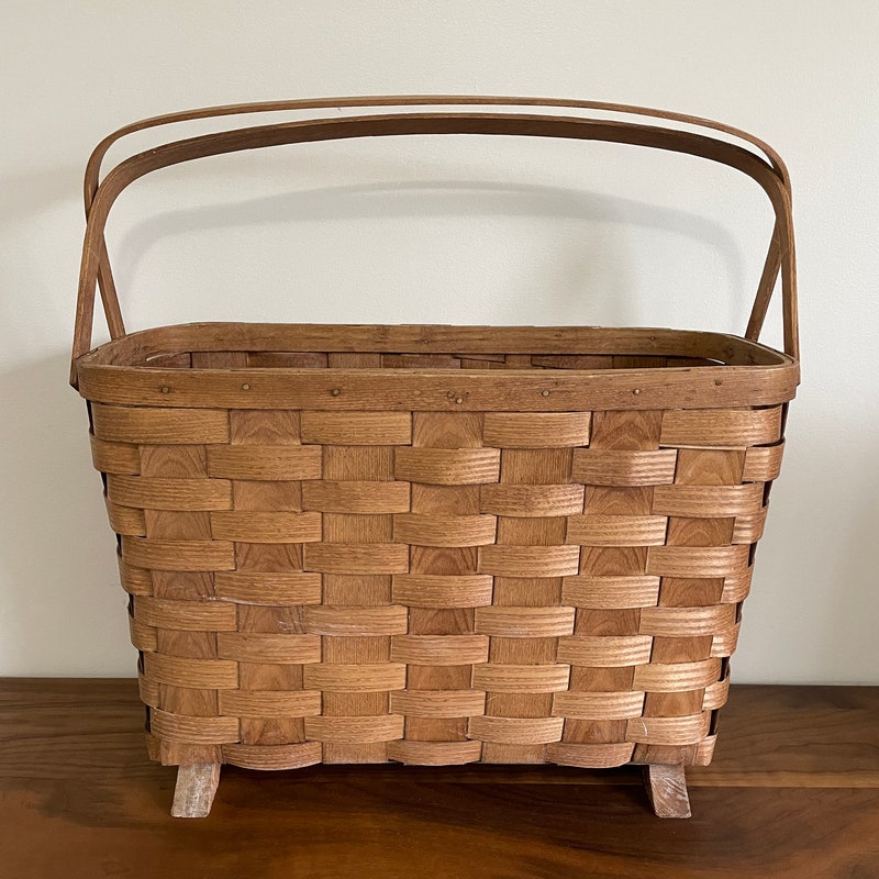 Wooden Basket - Etsy