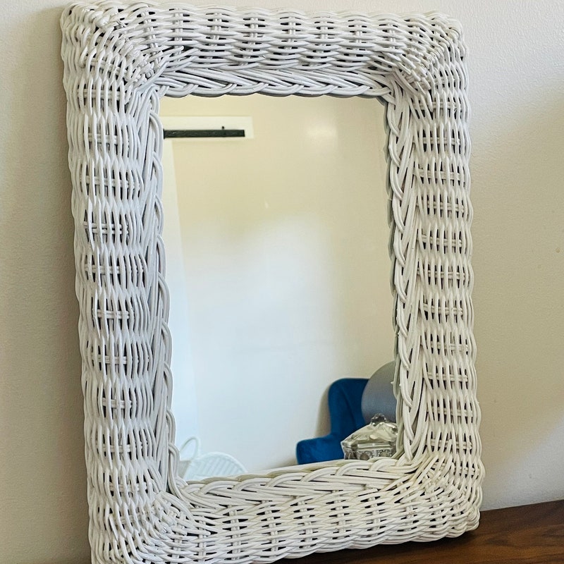 Wicker Mirror - Etsy