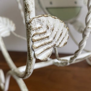 Vintage French Country Beige Metal Magazine Rack - Etsy