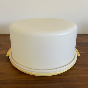 Vintage Tupperware Cake Carrier/keeper #1256 | Holds 12” Cake - Etsy