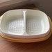 Vintage Harvest Yellow Tupperware Vegetable/rice Steamer Strainer With ...