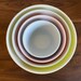 Vintage Pyrex Primary Colors Mixing Bowls - Etsy