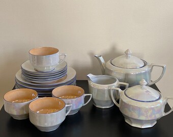 Czech Porcelain Tea Set - Etsy