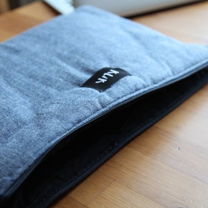 Denim Laptop Case, Padded 13 Inch, 14 Inch, 15 Inch Protective Laptop ...