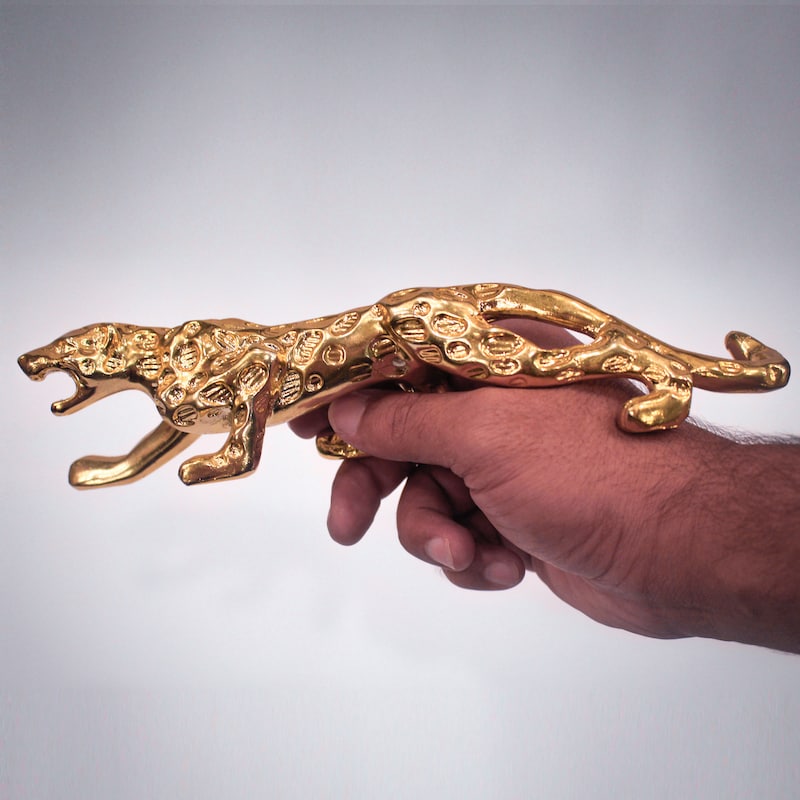 Leopard Figurine - Etsy