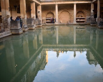 Roman Baths Poster - Etsy
