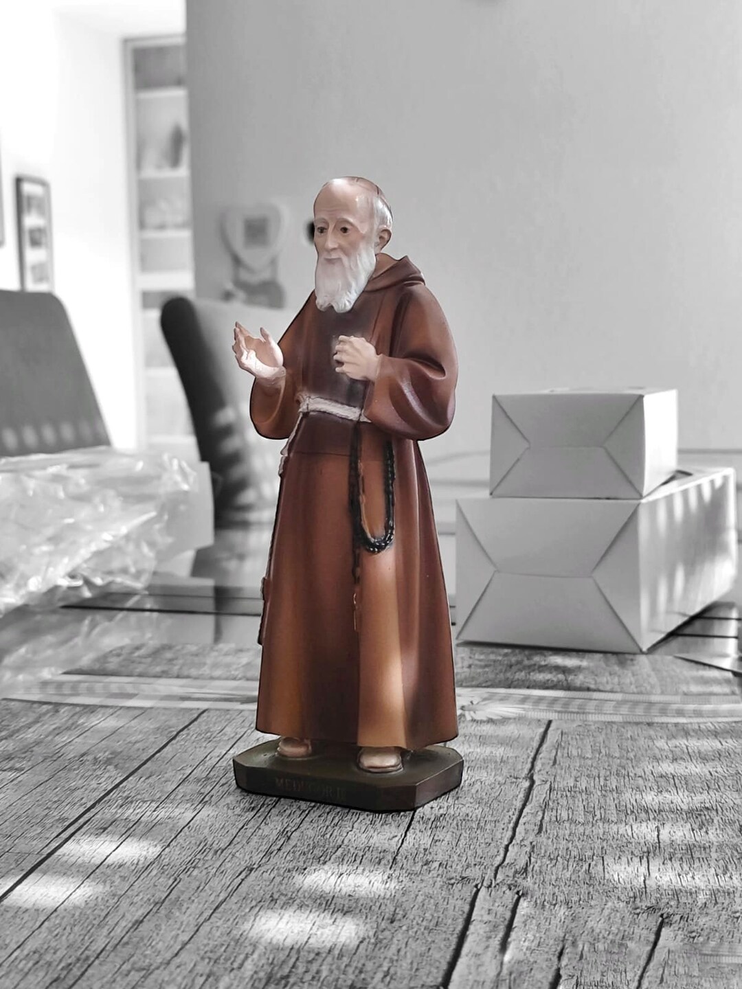 Statue of St. Leopold Mandic Figure, Leopoldo - Etsy