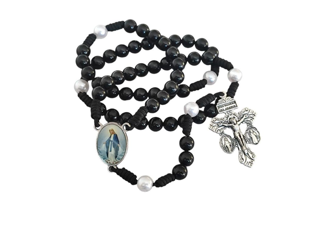 Pardon Cross Rosary Miraculous Medal Rosary Holy Spirit - Pardon Cross ...