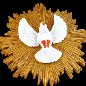 Holy Spirit of God Wall Trinity Dove Statue Confirmation Keepsake - Etsy