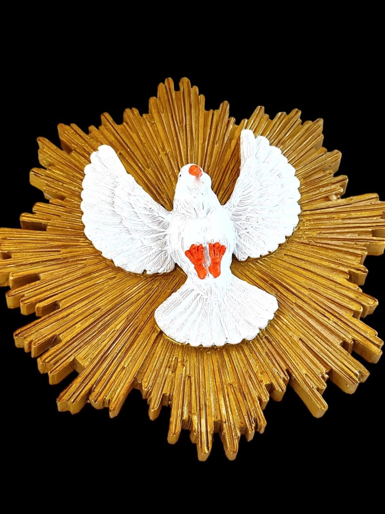 Holy Spirit of God Wall Trinity Dove Statue Confirmation Keepsake - Etsy