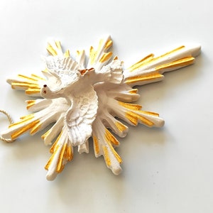 Holy Spirit Statue of God Wall Trinity Dove Statue - Etsy