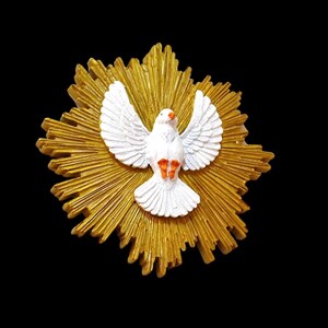Holy Spirit of God Wall Trinity Dove Statue Confirmation Keepsake - Etsy
