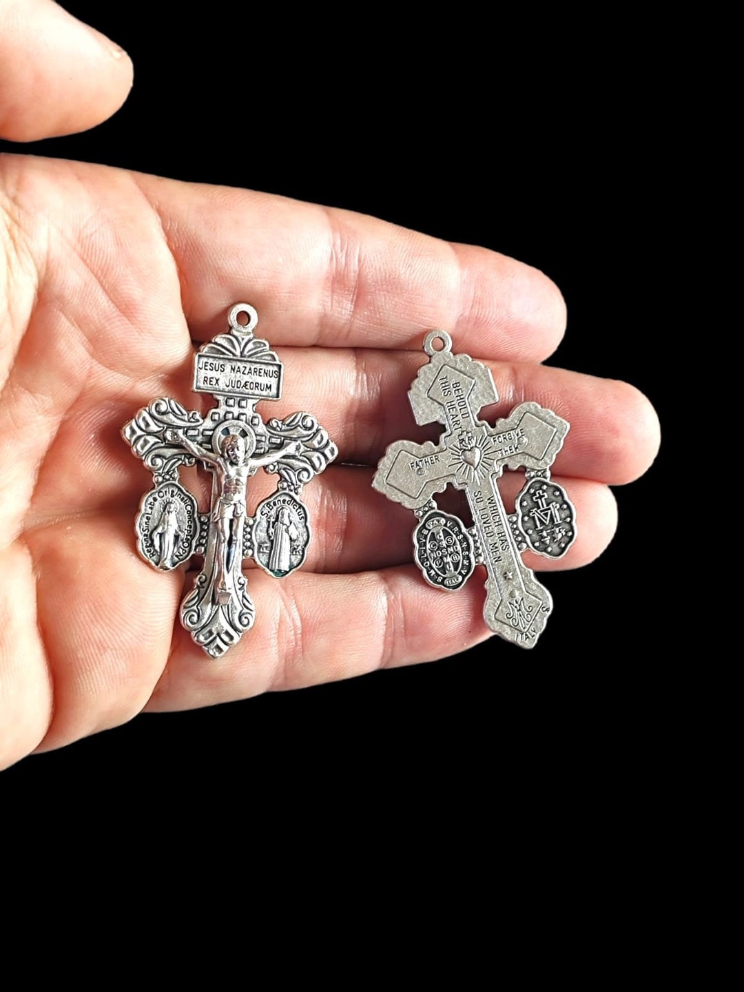 Wholesale Pardon Crucifix Cross Box 5, 10, 20 Pcs Catholic Cross 2.16 ...