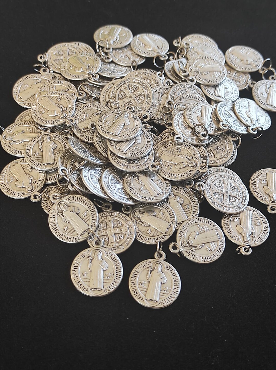 Wholesale Saint ST BENEDICT MEDALS Box 10, 20,40,50 Pcs Holy Medals ...