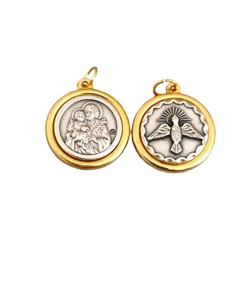 Wholesale ST JOSEPH MEDALS / Holy Family Holy Spirit Medals Box 10, 20 ...
