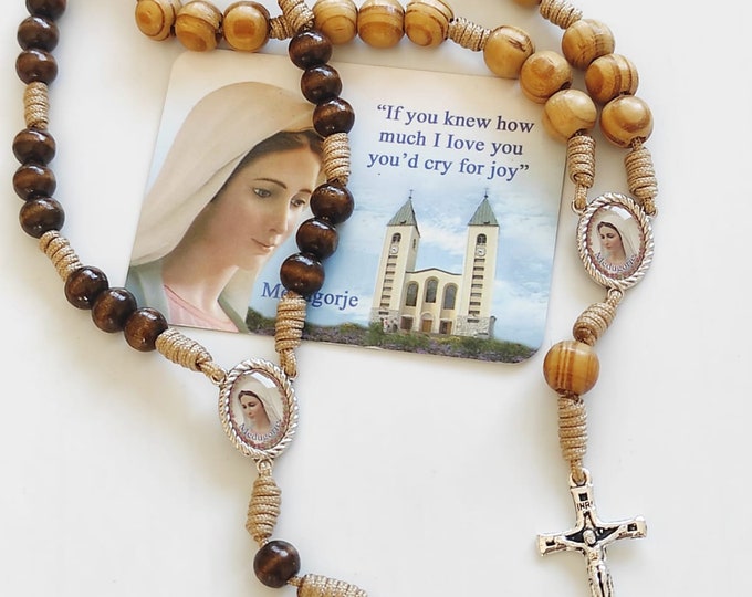 Medjugorje Peace Rosary, Peace Chaplet, Rosary of Peace, Rosario De La ...