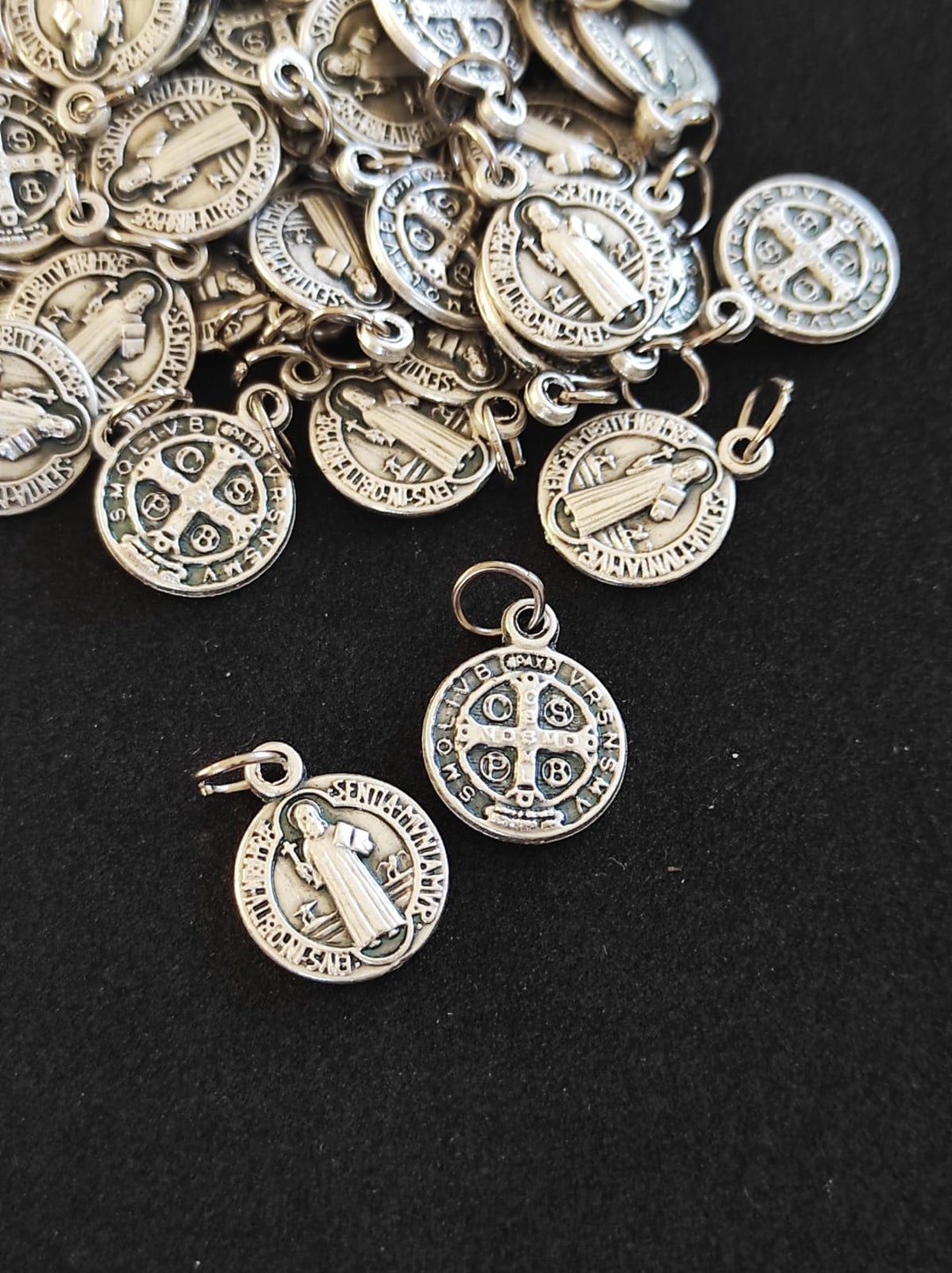 St Benedict Medals Box Lot Holy Medals, Catholic Medals - Etsy