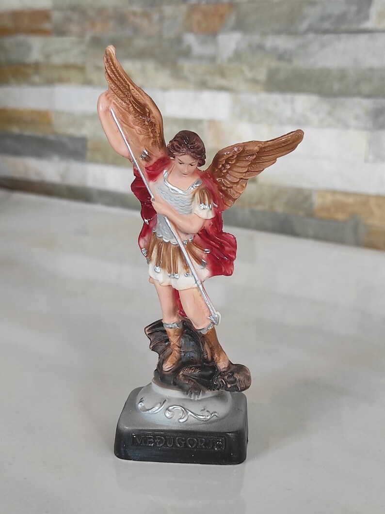 St Michael Archangel Statue Police Military Patron Saint - Etsy