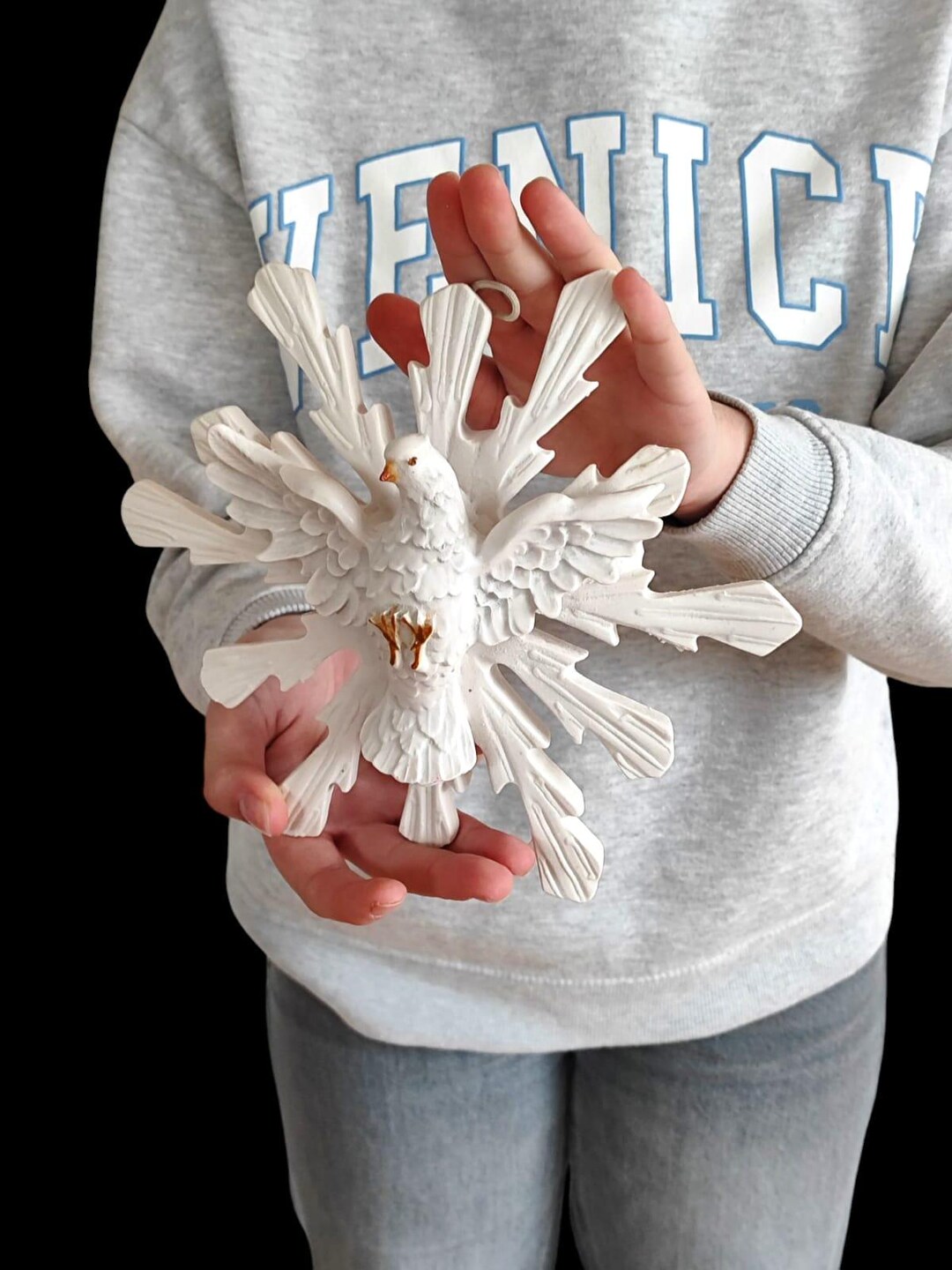 Holy Spirit of God Wall Trinity Dove Statue Confirmation Keepsake - Etsy