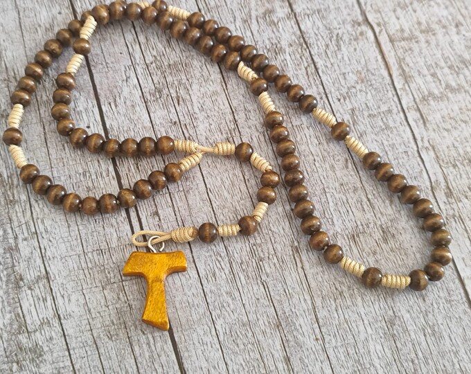 St Francis of Assisi Franciscan Crown Rosary Seraphic Rosary the Seven ...