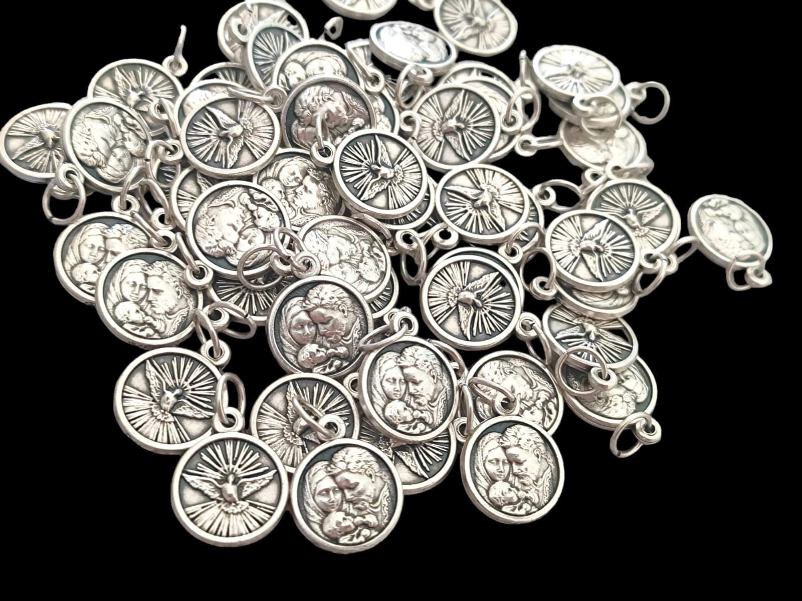 Wholesale ST JOSEPH MEDALS / Holy Family Holy Spirit Medals Box 10, 20 ...