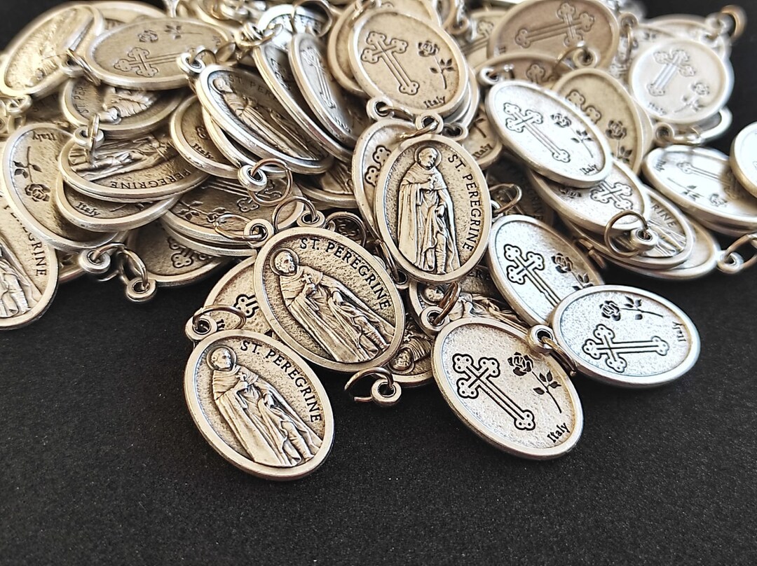 St Peregrine Medals Catholic Medals - Etsy