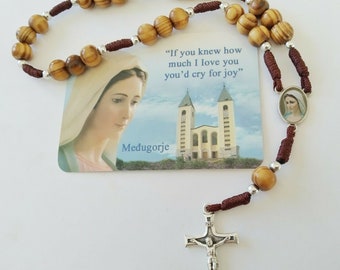 Peace Rosary, Our Lady of Medjugorje Rosary Peace, Chaplet of ...