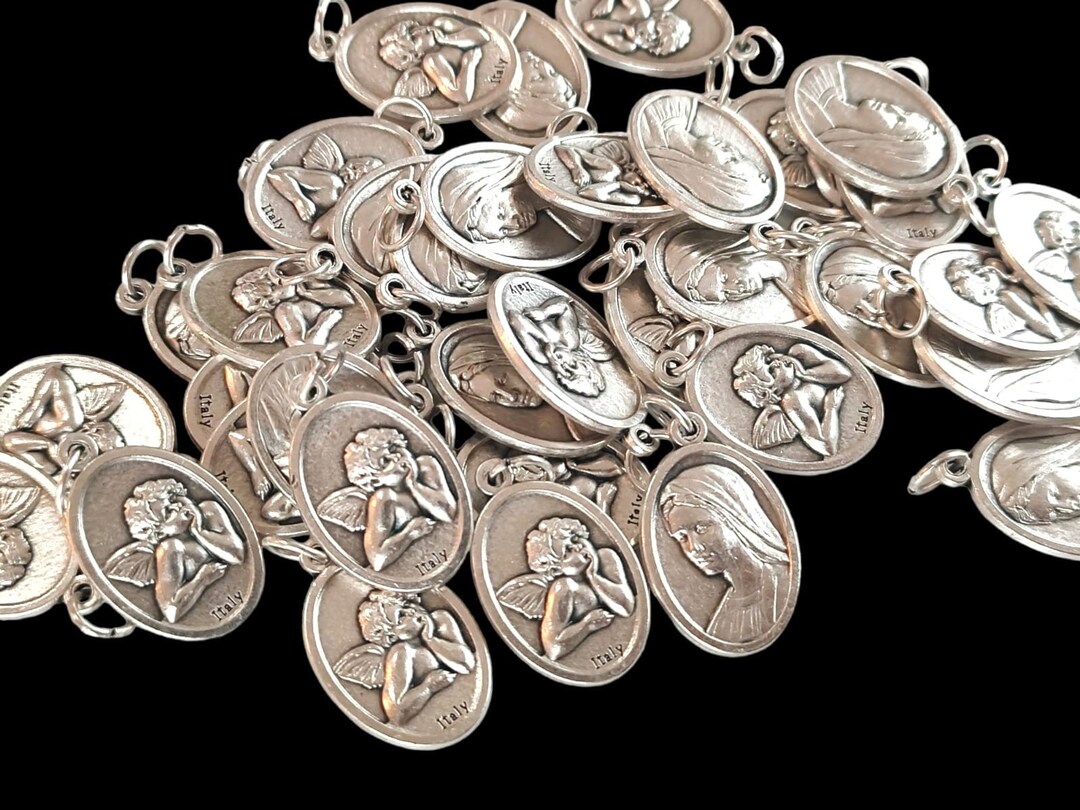 Raphael Angel Medals Pendant Medal Guardian Angel Charm Catholic Gifts ...