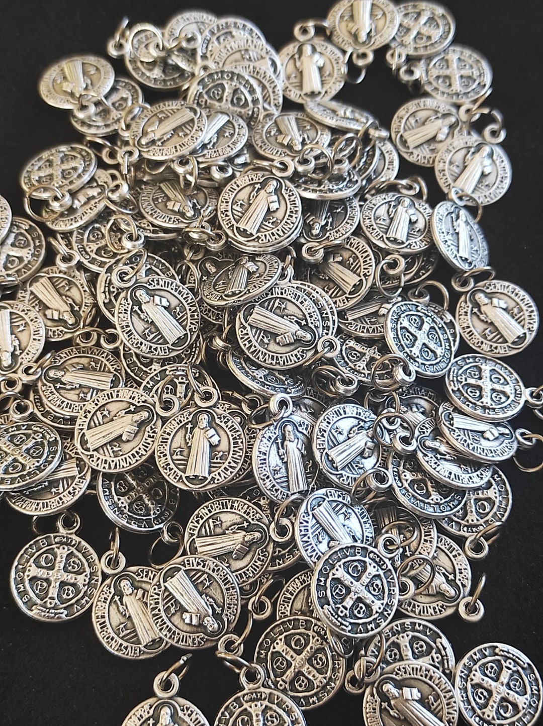 Wholesale Saint ST BENEDICT MEDALS Box 10, 20,40,50 Pcs Holy Medals ...