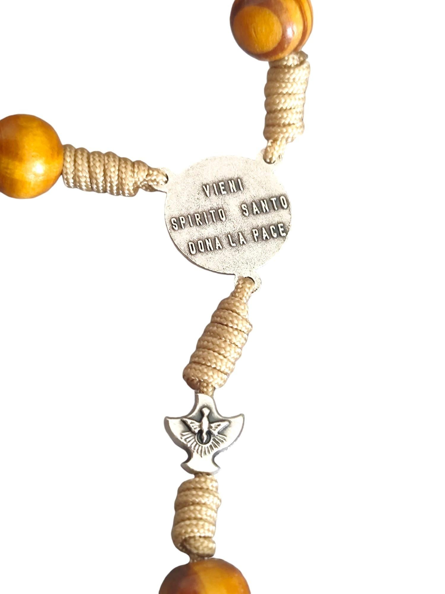 Holy Spirit Rosary Medals Holy Trinity Cross Rosary, Catholic Chaplet ...