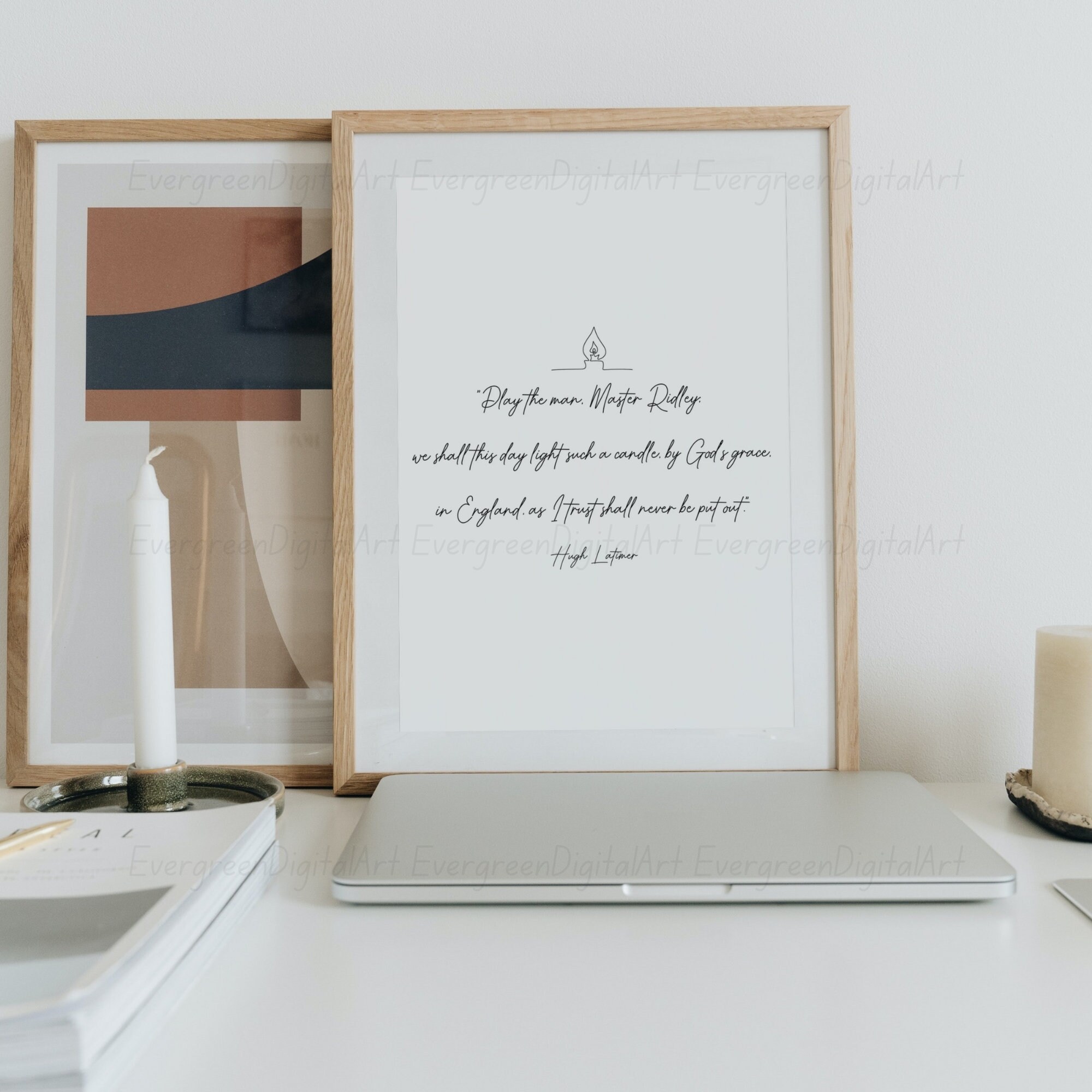 Hugh Latimer Quote | "play the Man, Master Ridley; We Shall This Day ...