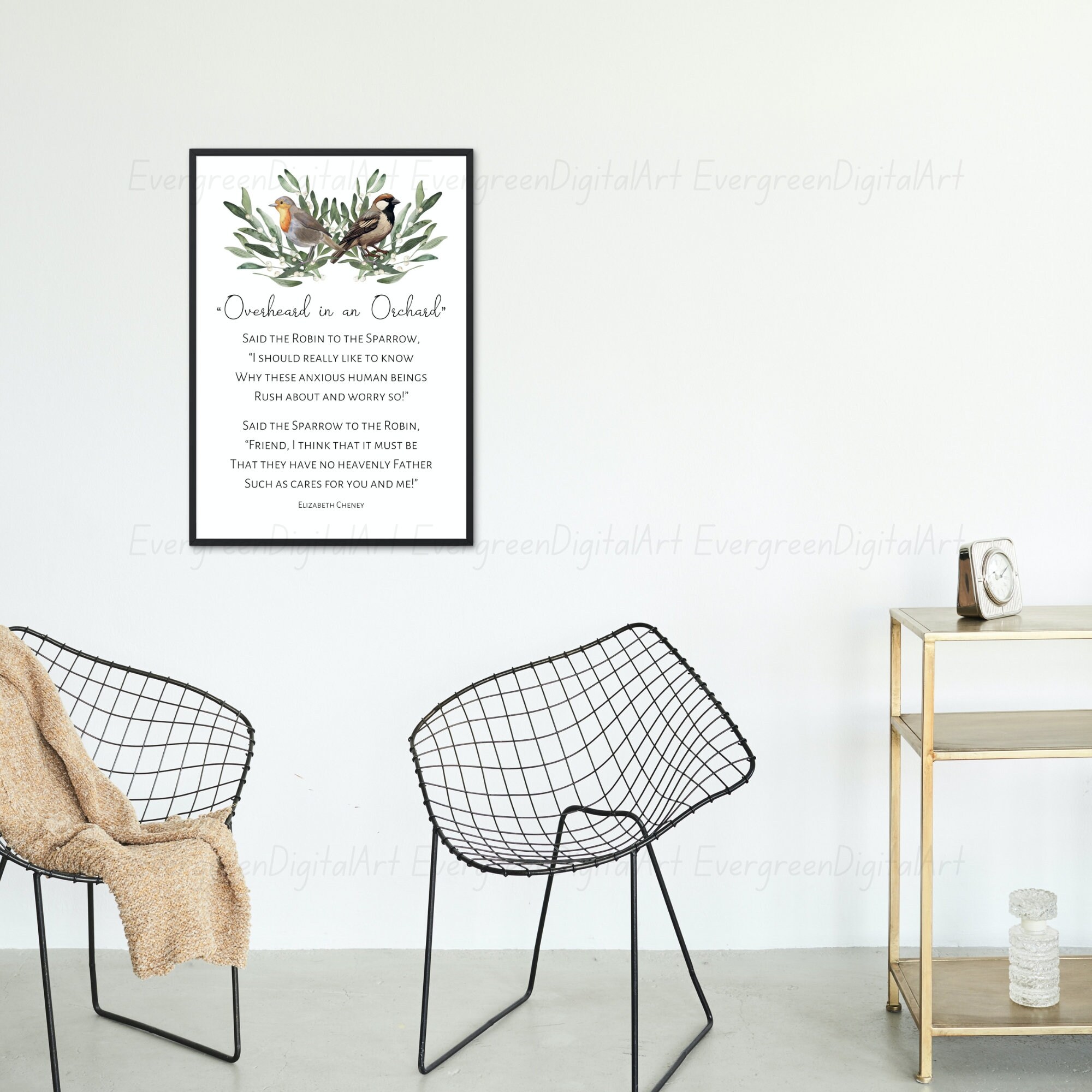 Elizabeth Cheney Poem | Overheard in an Orchard | Christian Poetry ...