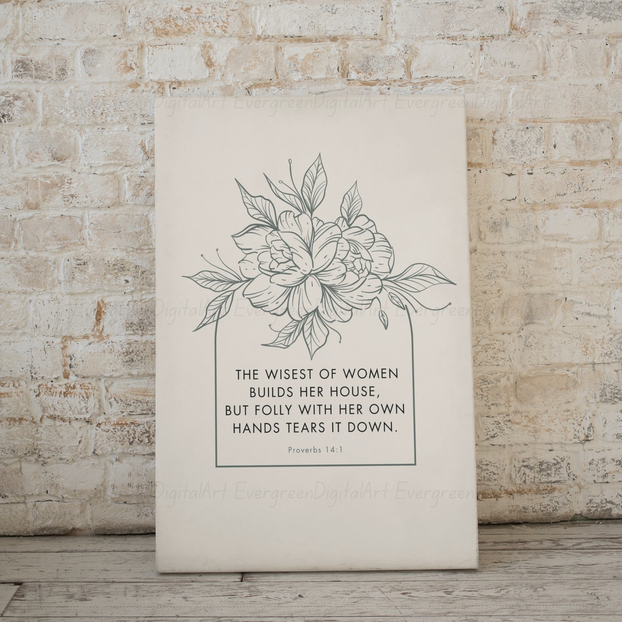 Proverbs 14:1 | the Wisest of Women Builds Her House, but Folly With ...