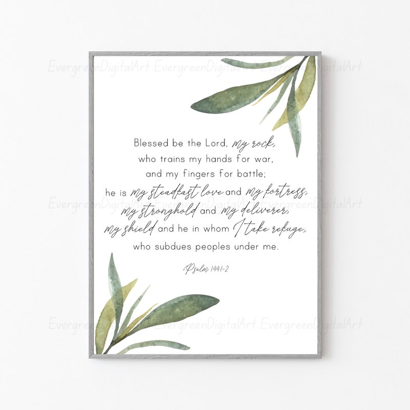 Psalm 144 - Etsy