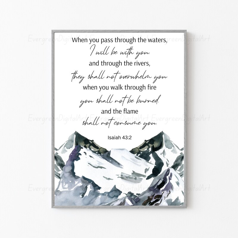 Isaiah 43 - Etsy
