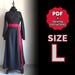 Aoqun Pattern (hanfu Daily Dress) Large/#40 (PDF + Sewing Instructions ...