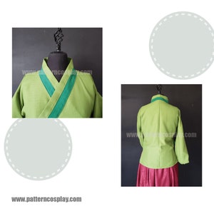 Aoqun Pattern (hanfu Daily Dress) Large/#40 (PDF + Sewing Instructions ...