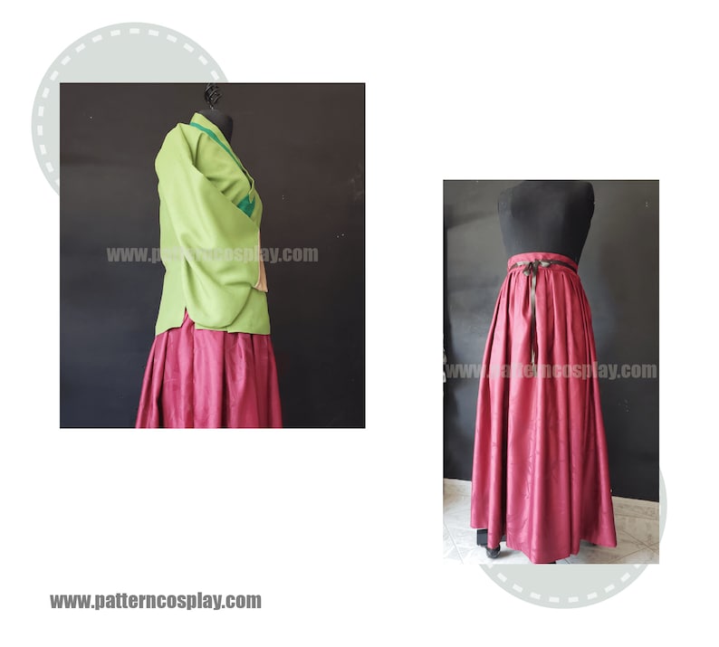 Aoqun Pattern (hanfu Daily Dress) Extra Large/#42 (PDF + Sewing ...