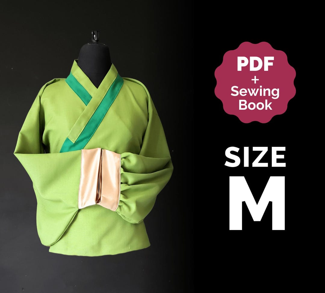 Ao Top | Chinese Top Pattern Medium/#34 (PDF + Sewing Instructions ...