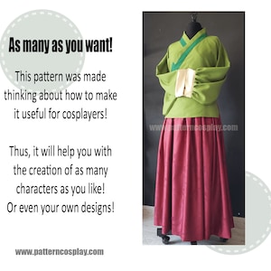 Aoqun Pattern (hanfu Daily Dress) Large/#40 (PDF + Sewing Instructions ...